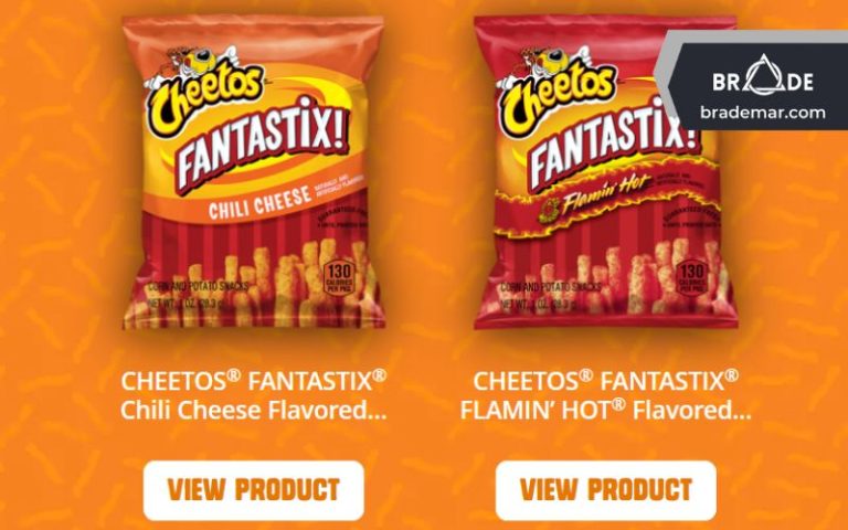Danh mục sản phẩm của Cheetos - Brade Mar