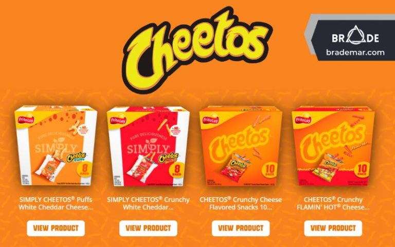 Danh mục sản phẩm của Cheetos - Brade Mar